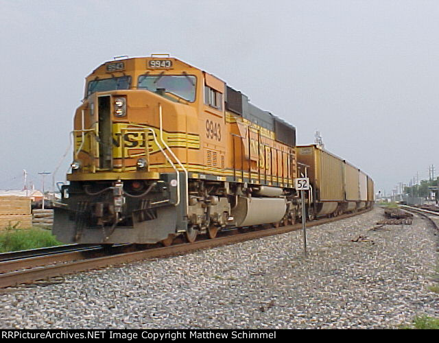 BNSF 9943 - DPU